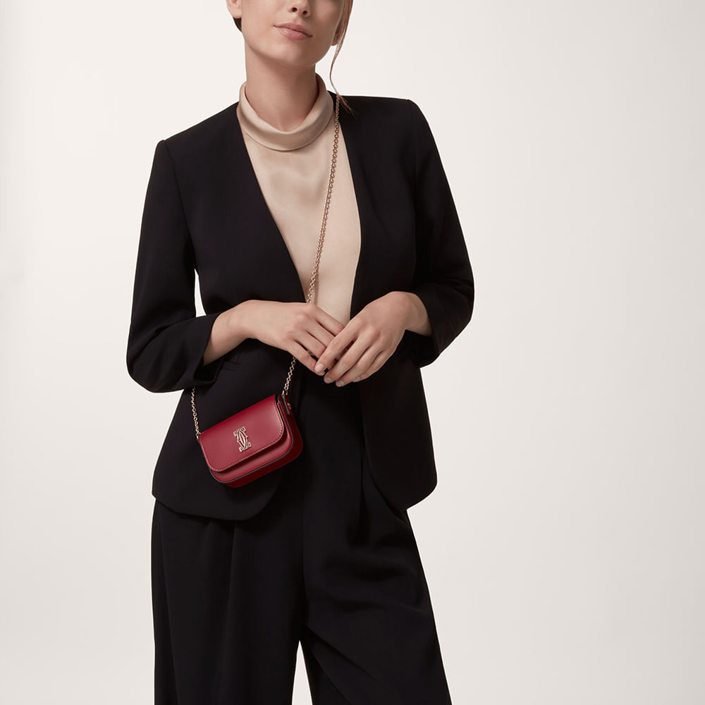 L3002034 Bolsa com corrente modelo micro, Double C de Cartier - Cartier