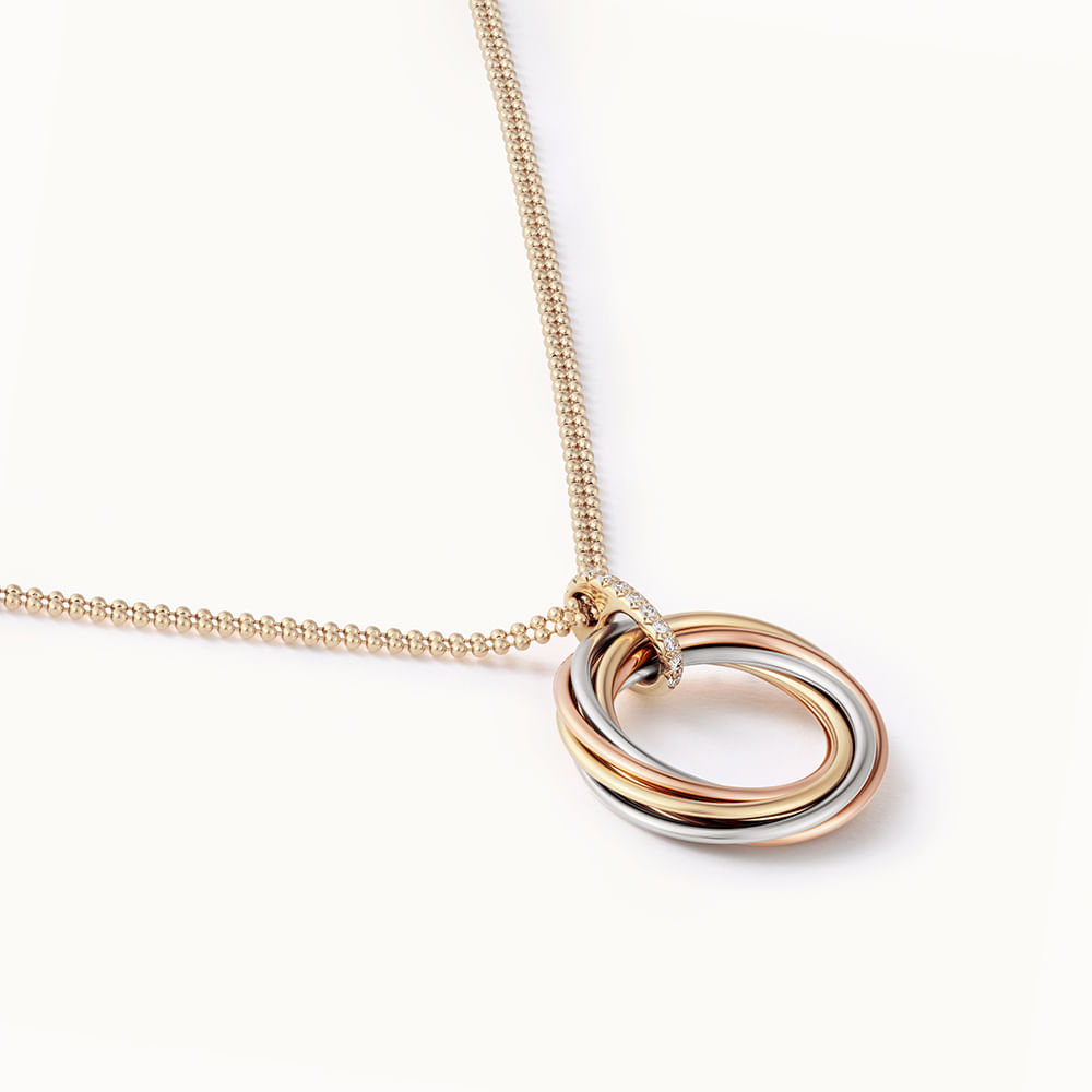 B7224806 Colar Trinity - Cartier