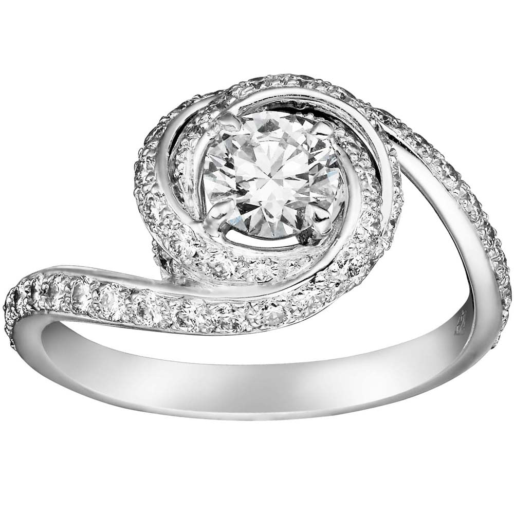 N4250200 Solitaire Trinity Ruban - Cartier