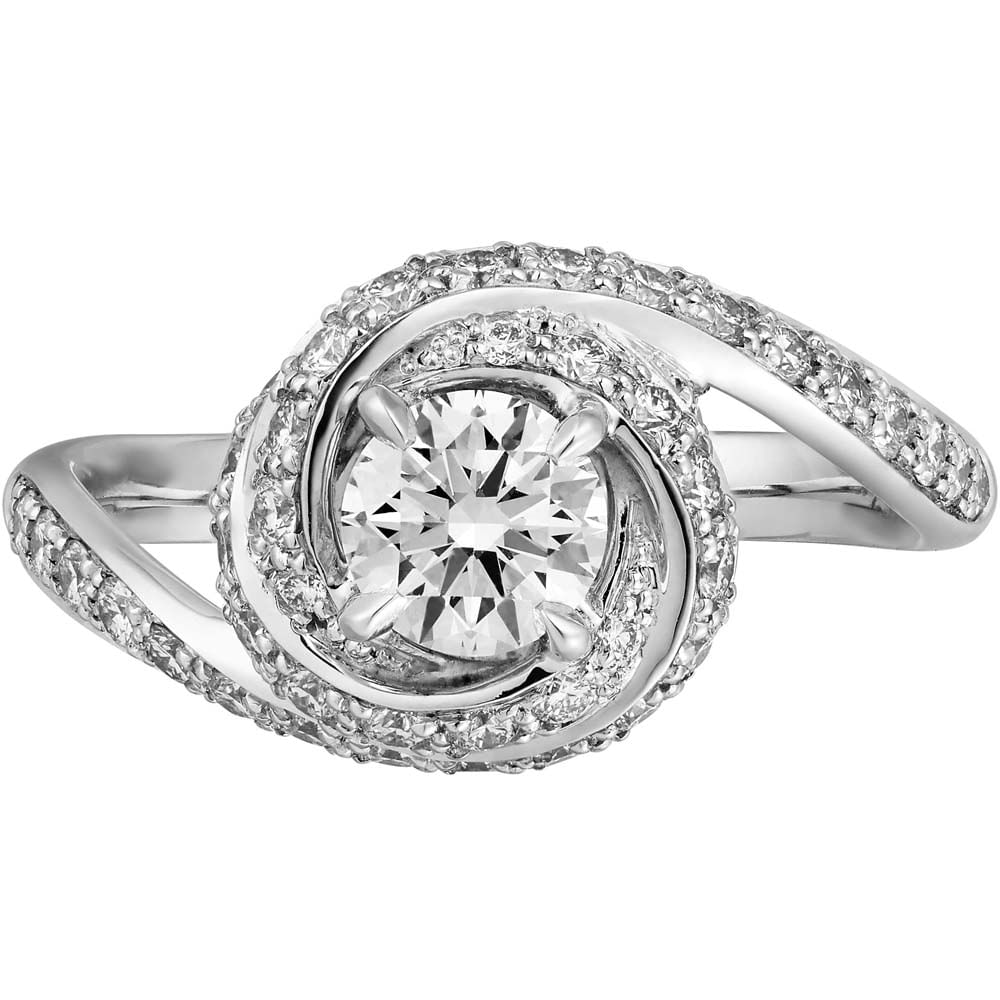 N4250200 Solitaire Trinity Ruban - Cartier