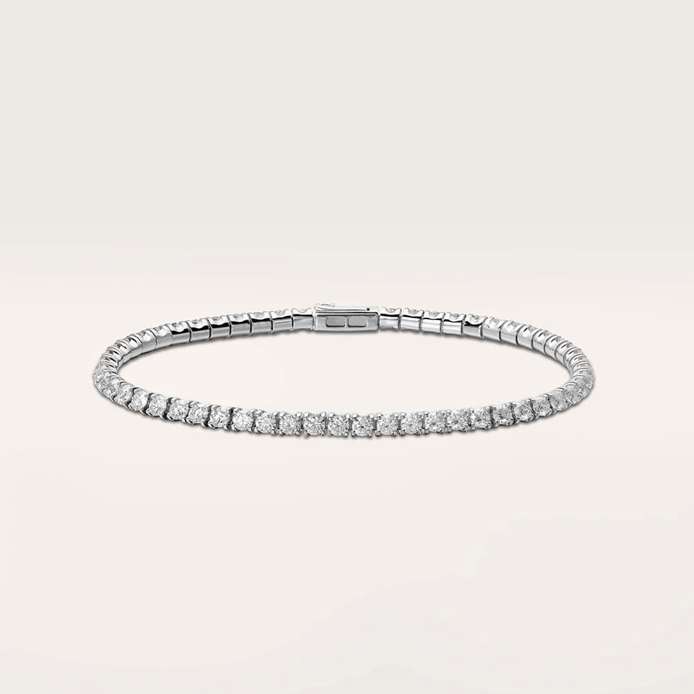 N6708000 BRACELETE CARTIER NEW TENNIS OB DIA 010 CT - Cartier