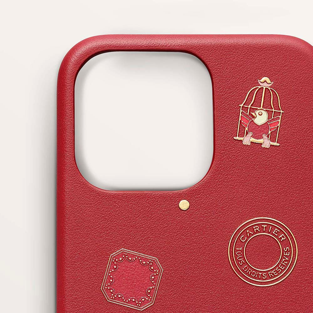 OG000640 CAPA PARA SMARTPHONE DIABOLO DE CARTIER, COMPATÍVEL COM O ...