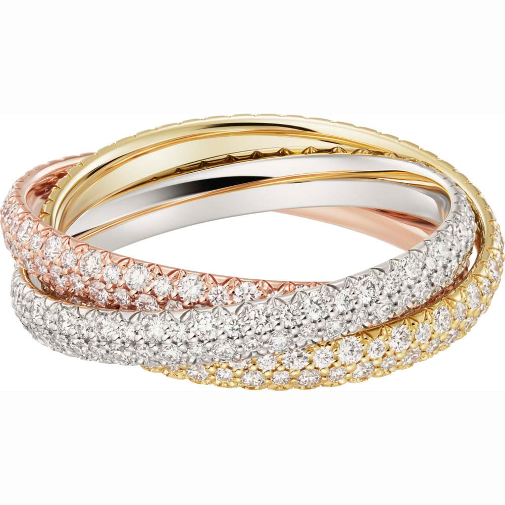 N4778100 ANEL TRINITY, MODELO PEQUENO - Cartier