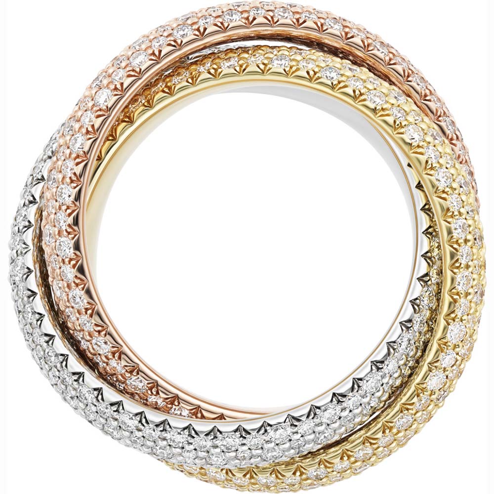 N4778300 ANEL TRINITY, MODELO GRANDE - Cartier