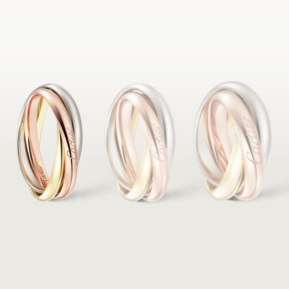 B4235100 ANEL TRINITY, MODELO PEQUENO - Cartier