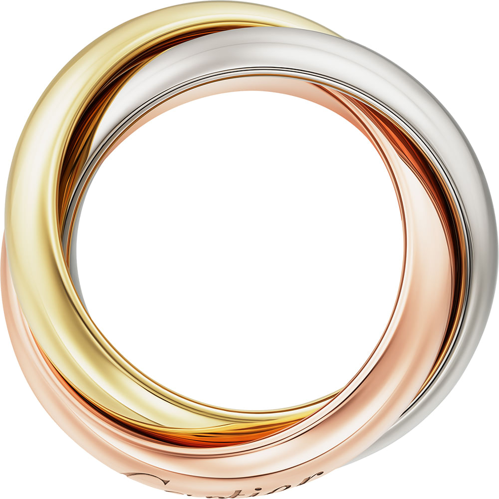 B4239800 ANEL TRINITY, MODELO EXTRA GRANDE - Cartier