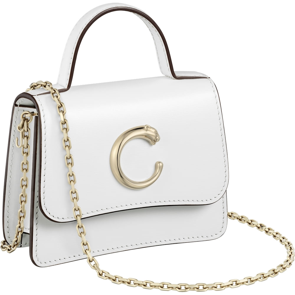 L3002242 BOLSA COM CORRENTE PANTHÈRE DE CARTIER, MODELO MICRO - Cartier